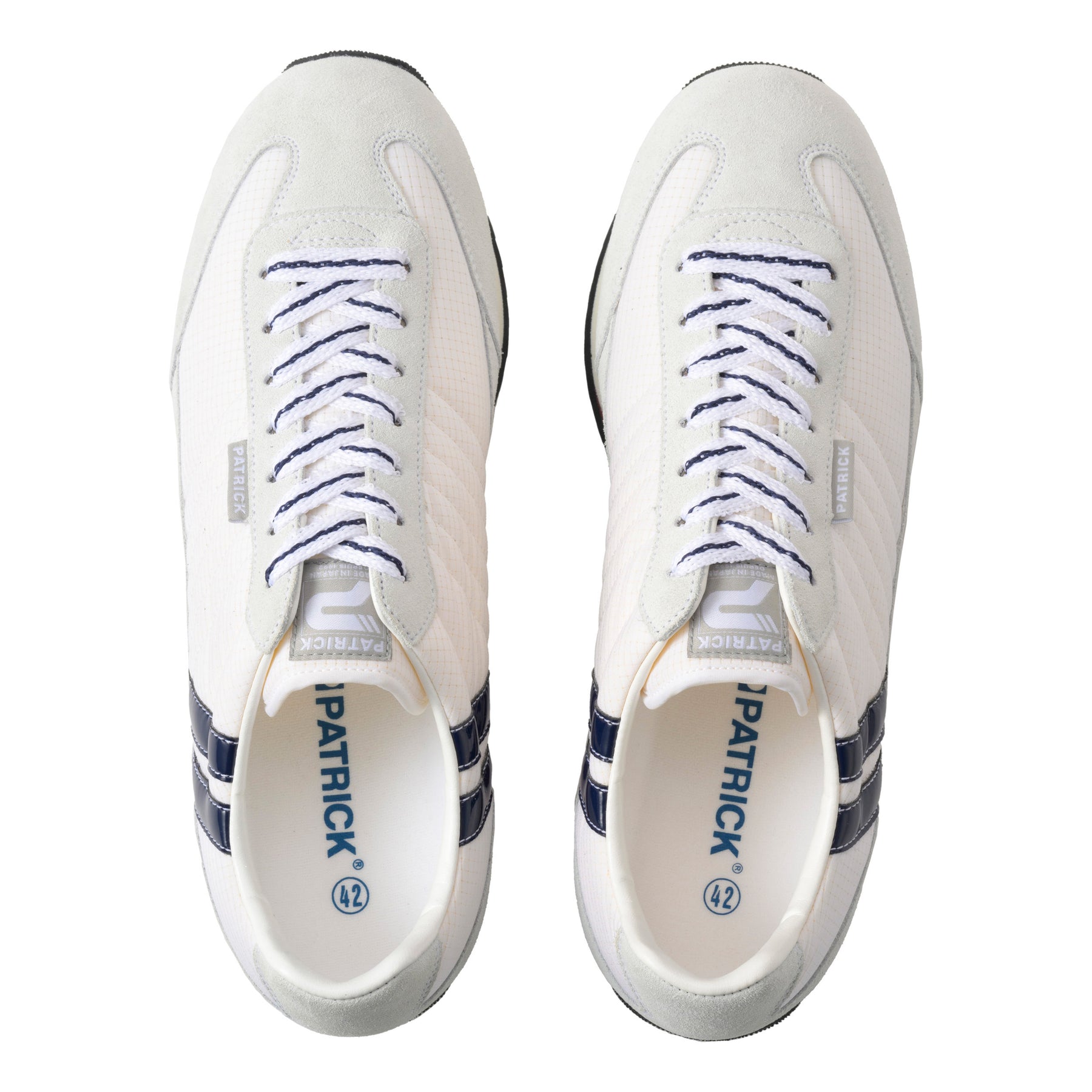 マラソン・チェック｜MARATHON-CHECK（WHT） – PATRICK｜パトリック公式オンラインショップ